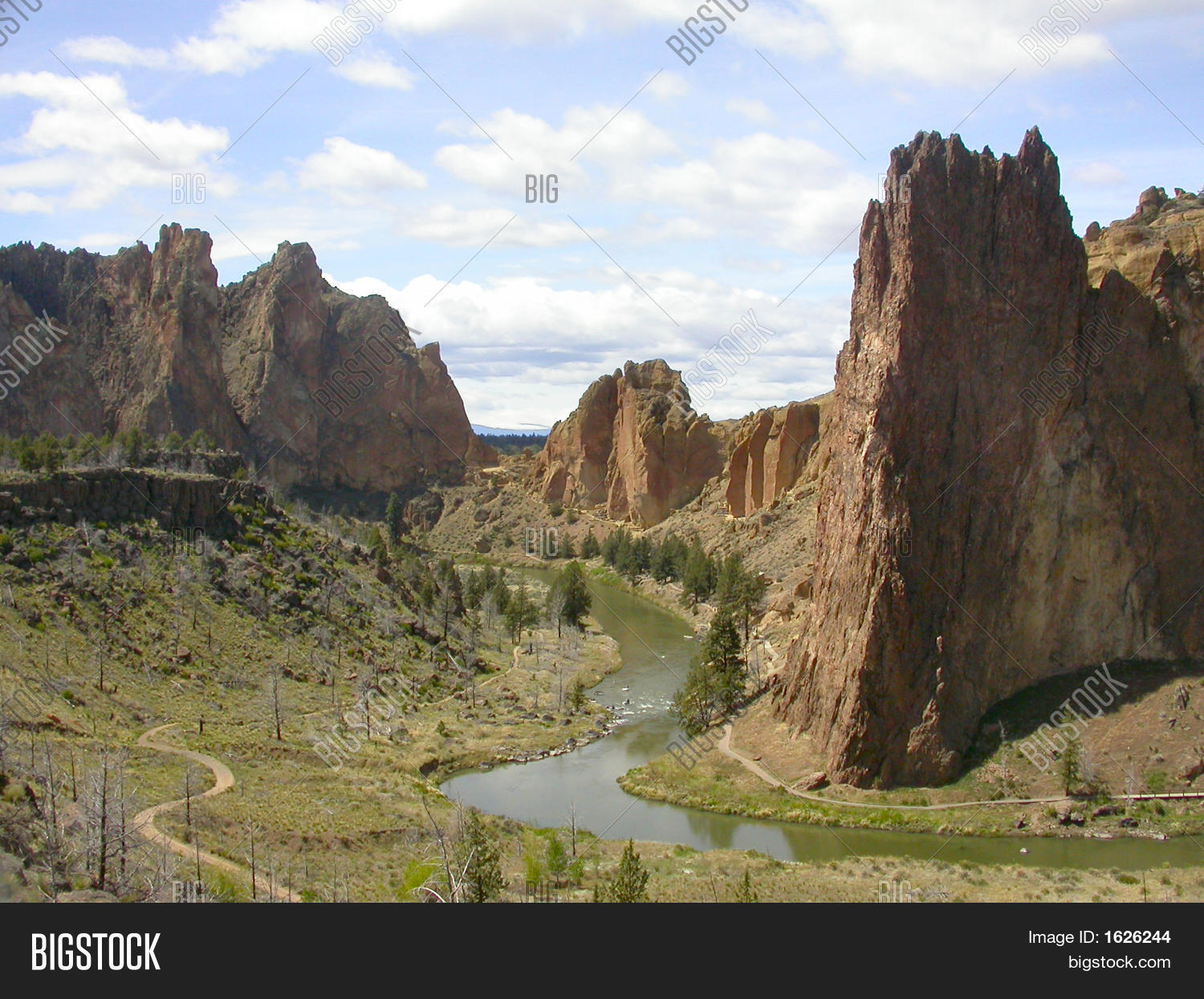 Crooked River Canyon Image & Photo (Free Trial) | Bigstock