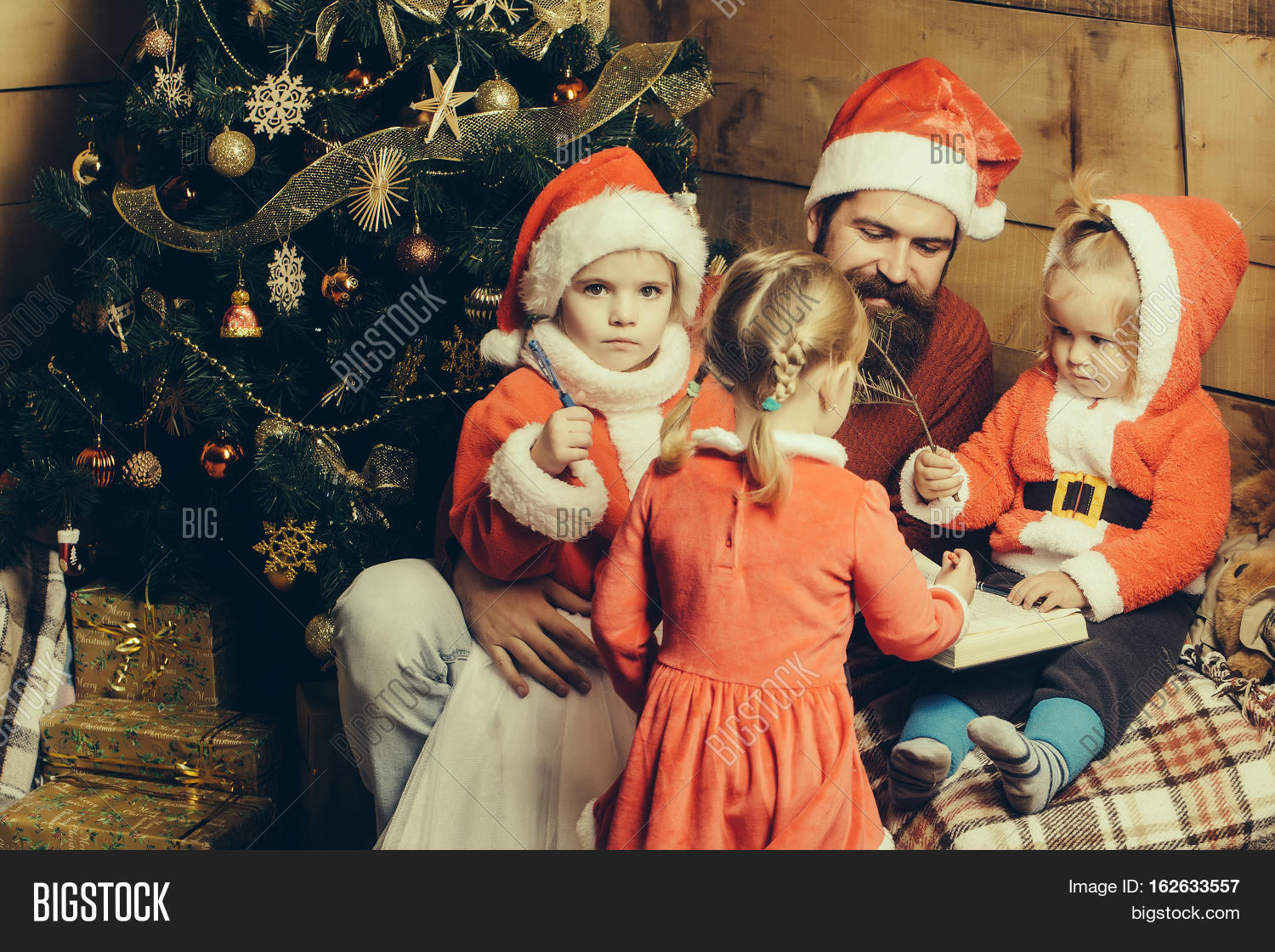 Christmas Father Image & Photo (Free Trial) | Bigstock