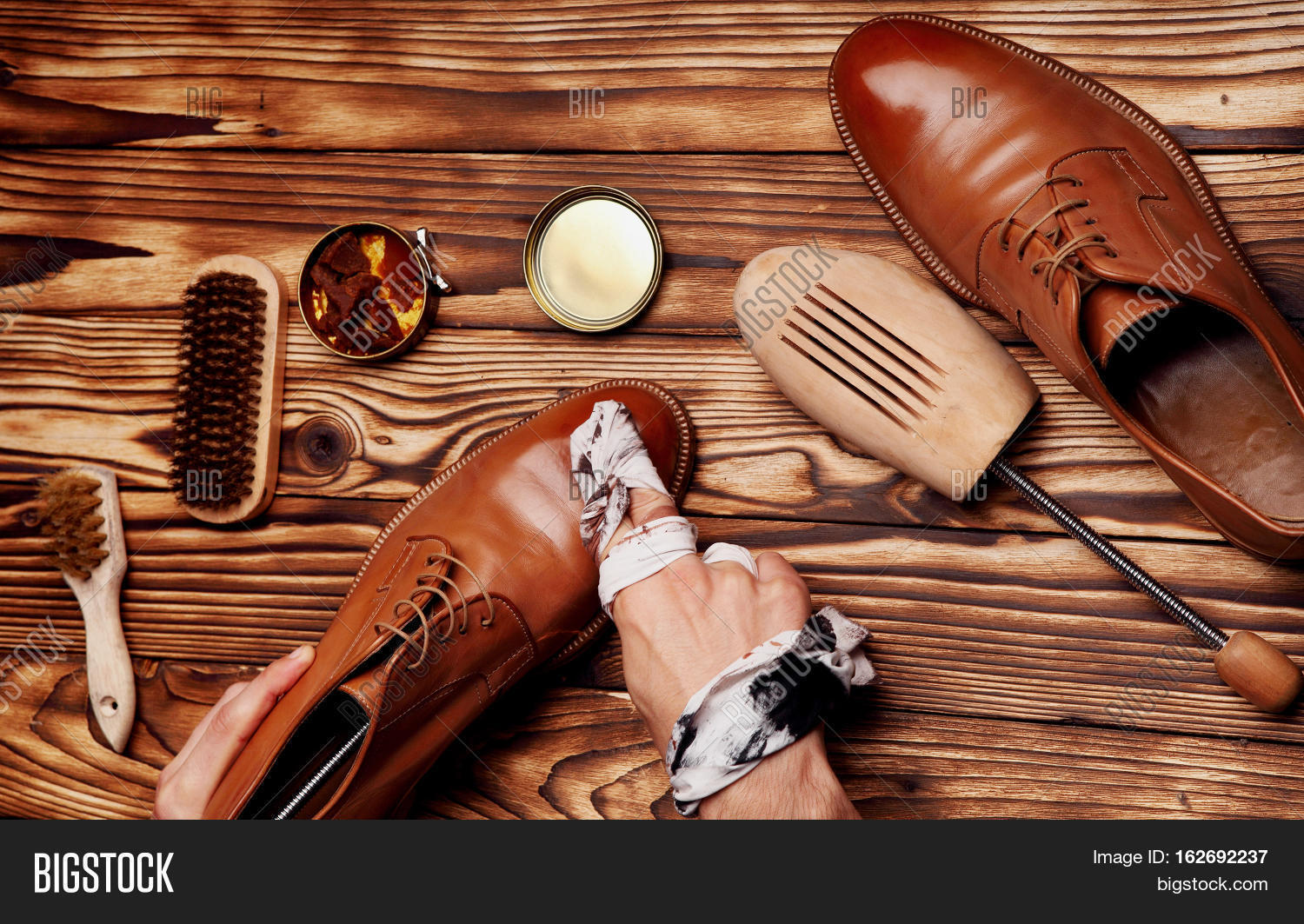 Shoes Master Polishing Image & Photo (Free Trial) | Bigstock