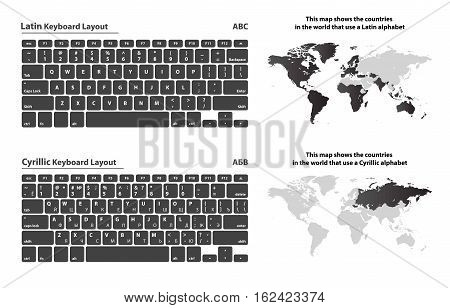 Cyrillic Latin Vector & Photo (Free Trial) | Bigstock