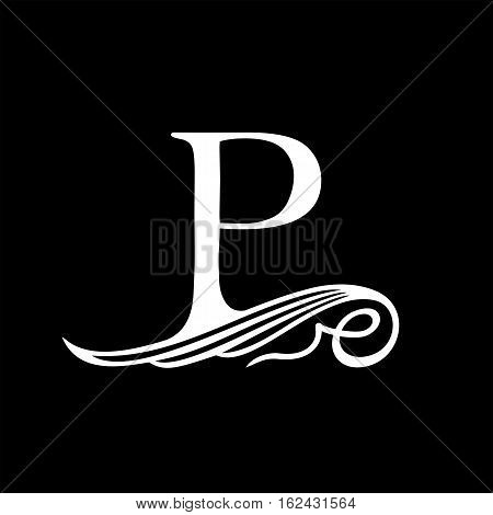 Capital Letter P Vector & Photo (Free Trial) | Bigstock