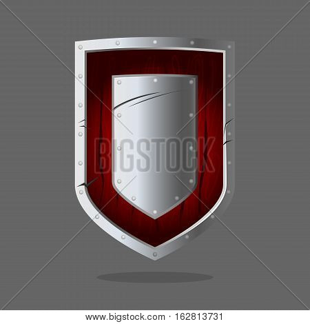 Armor Shield Silver Vector & Photo (Free Trial) | Bigstock