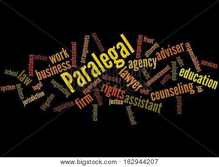 Paralegal, Word Cloud Image & Photo (Free Trial) | Bigstock