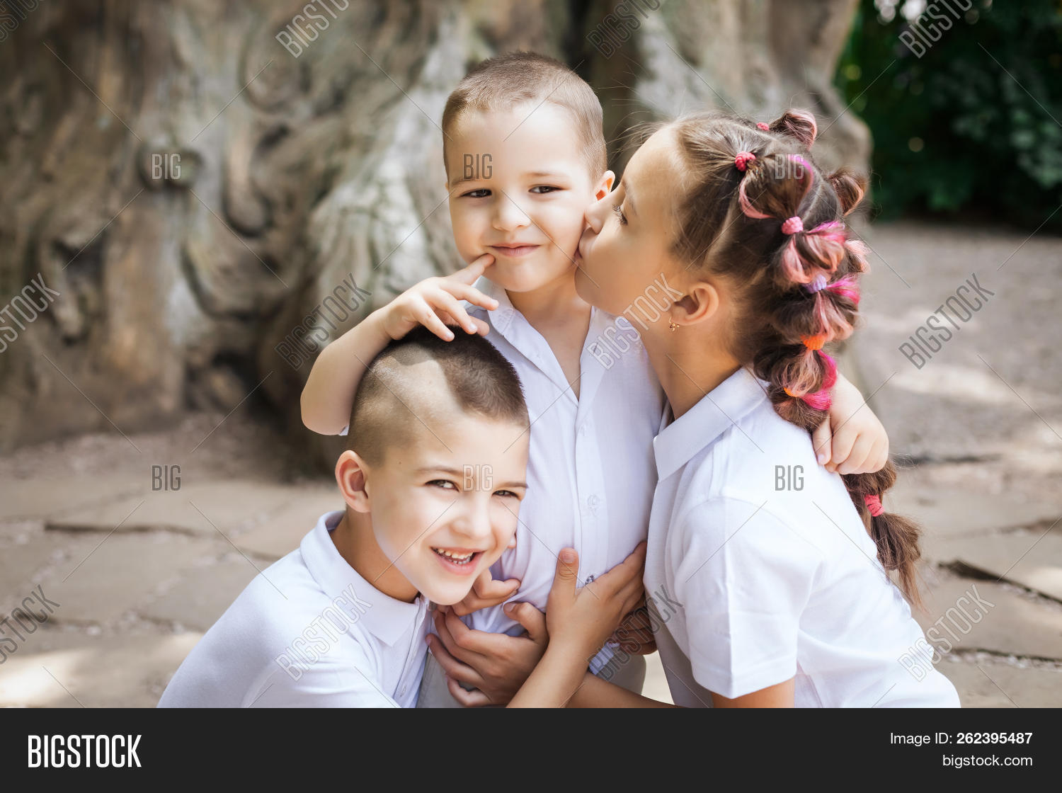 Three Happy Joyful Image & Photo (Free Trial) | Bigstock