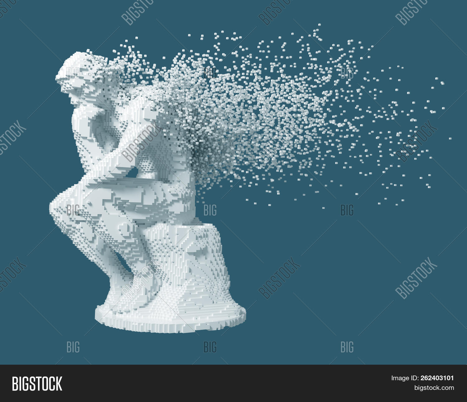 Desintegration Digital Image & Photo (Free Trial) | Bigstock