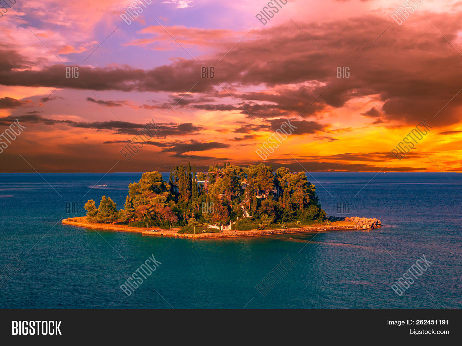 Mouse Island, Corfu, Image & Photo (Free Trial) | Bigstock