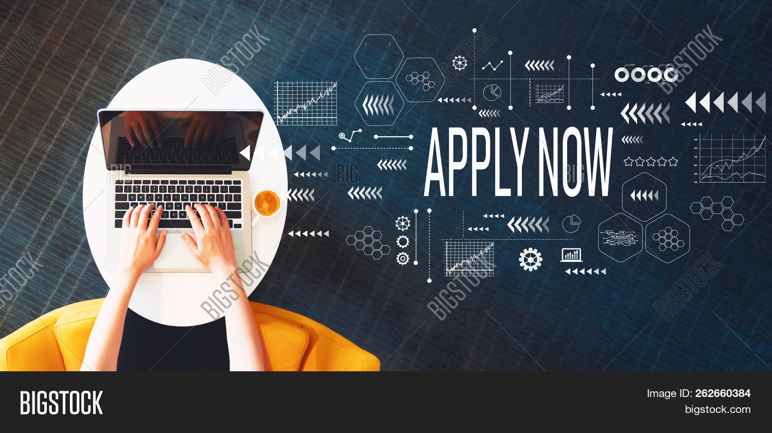 Apply Now Person Using Image & Photo (Free Trial) | Bigstock