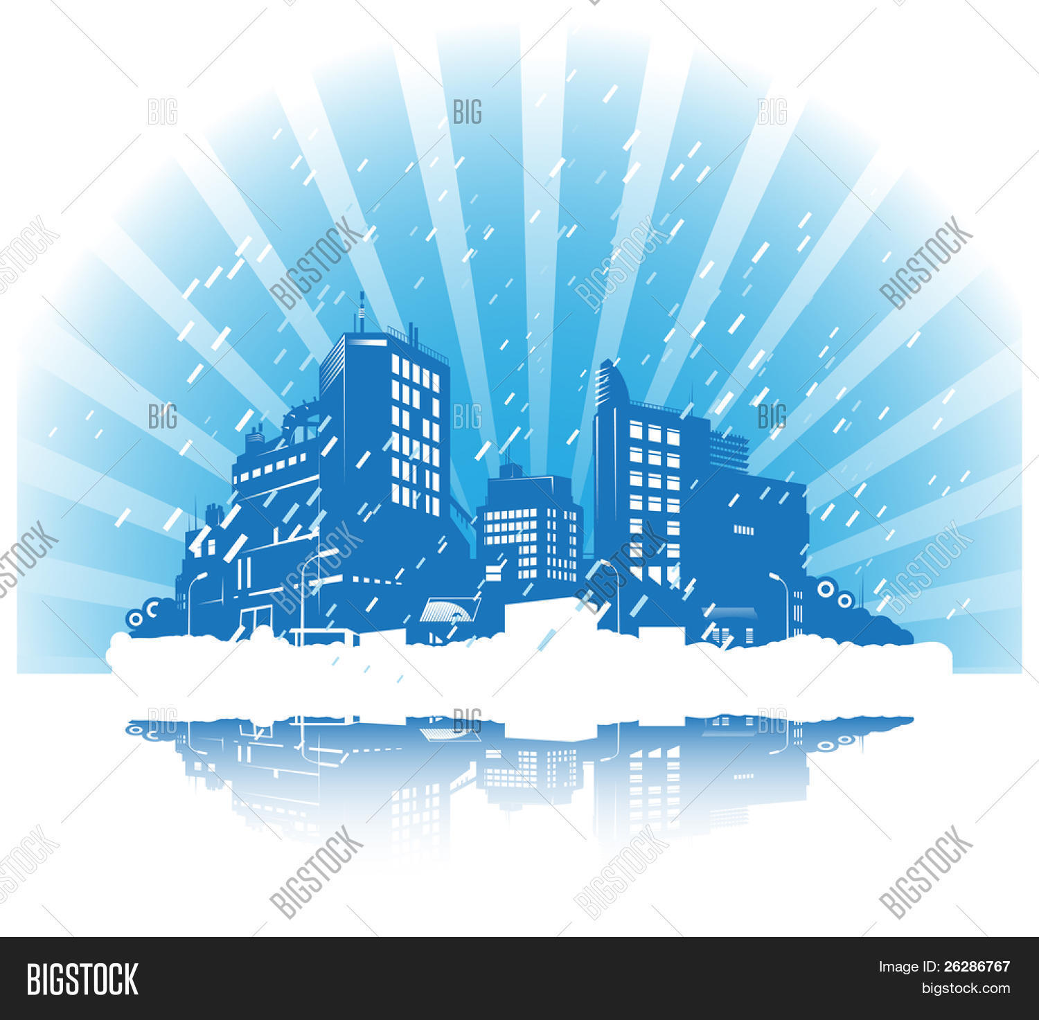 Vector Detailed City Vector & Photo (Free Trial) | Bigstock