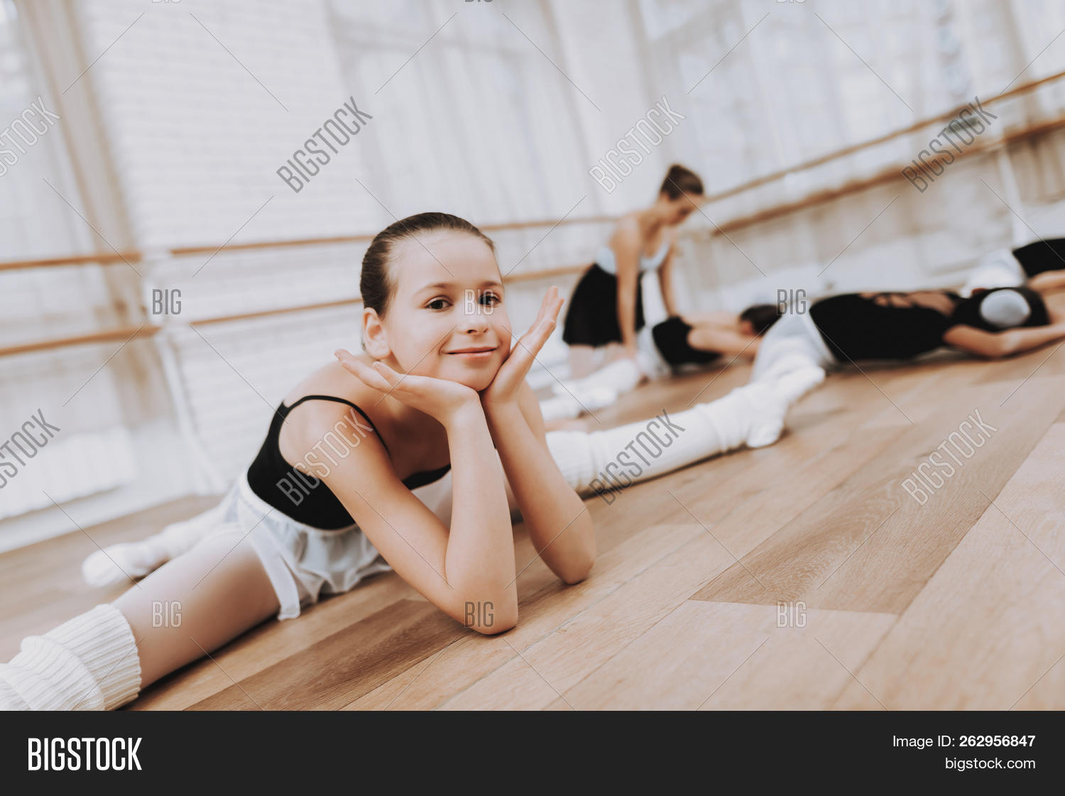 Ballet Training Girls Image & Photo (Free Trial) | Bigstock