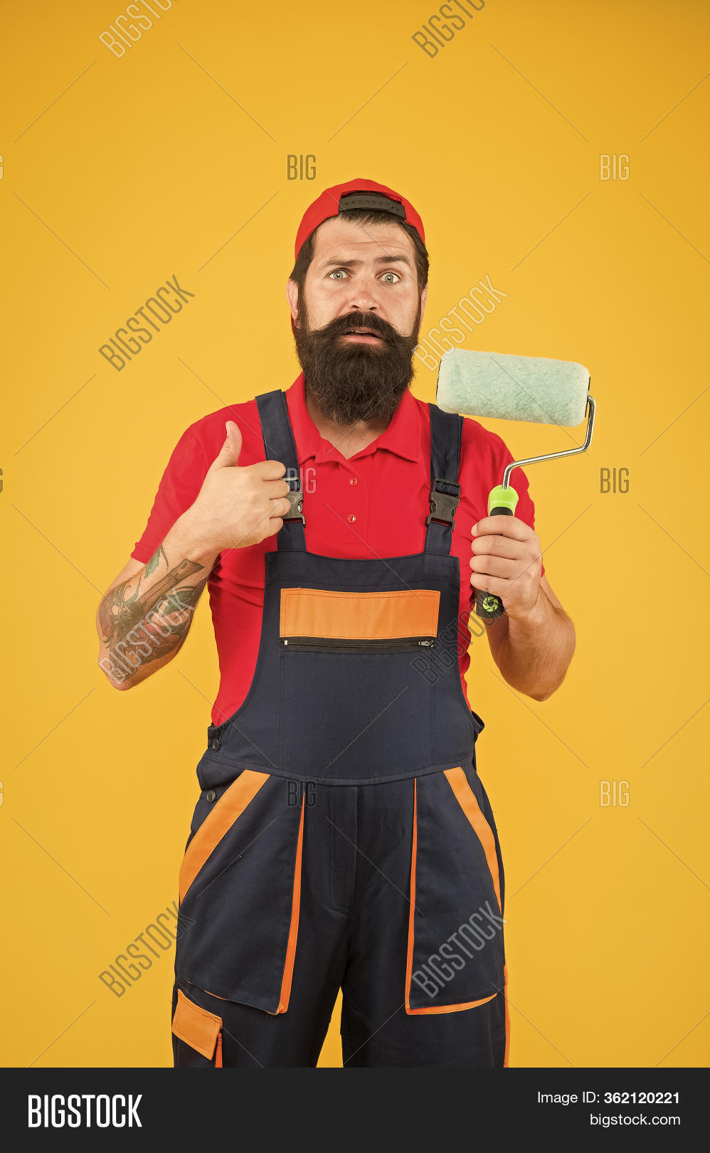 Male Decorator Overall Image & Photo (Free Trial) | Bigstock