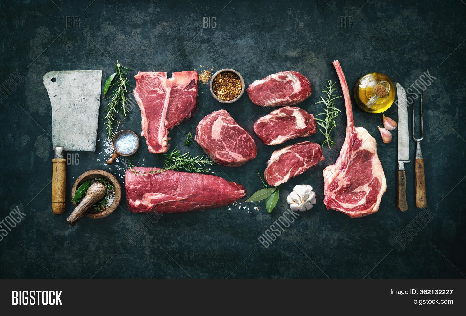 Variety Raw Beef Meat Image & Photo (Free Trial) | Bigstock