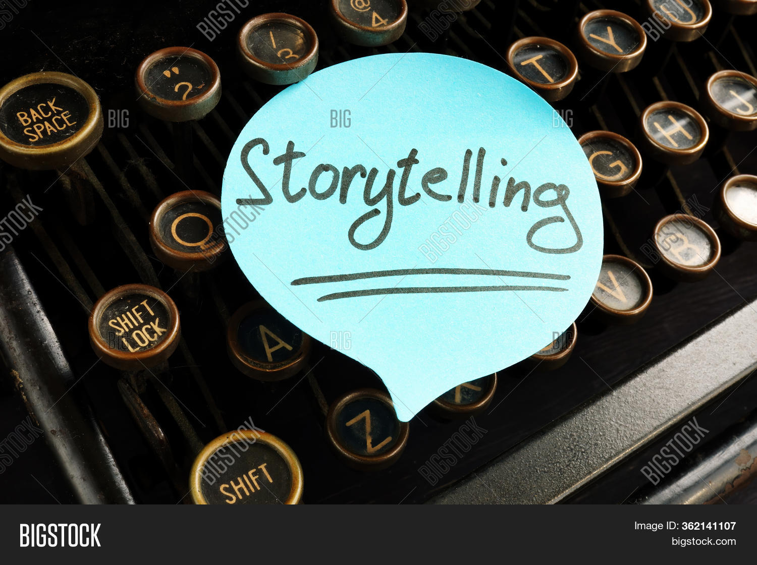 Storytelling Sign On Image & Photo (Free Trial) | Bigstock