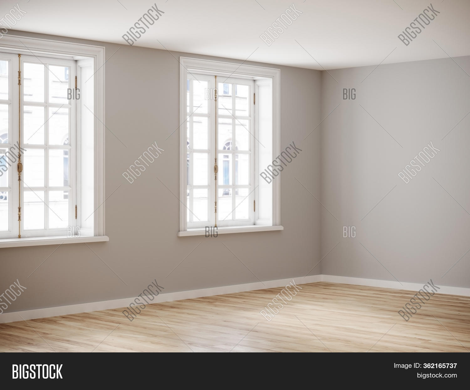 Empty Room Mockup. Image & Photo (Free Trial) | Bigstock