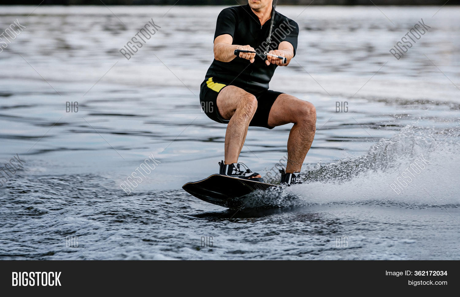 Man Riding Wakeboard Image & Photo (Free Trial) | Bigstock