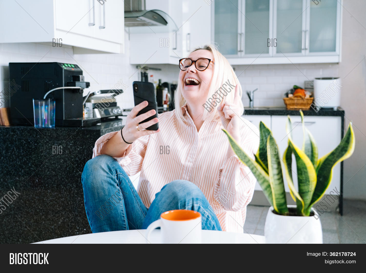 Happy Girl Sitting Image & Photo (Free Trial) | Bigstock