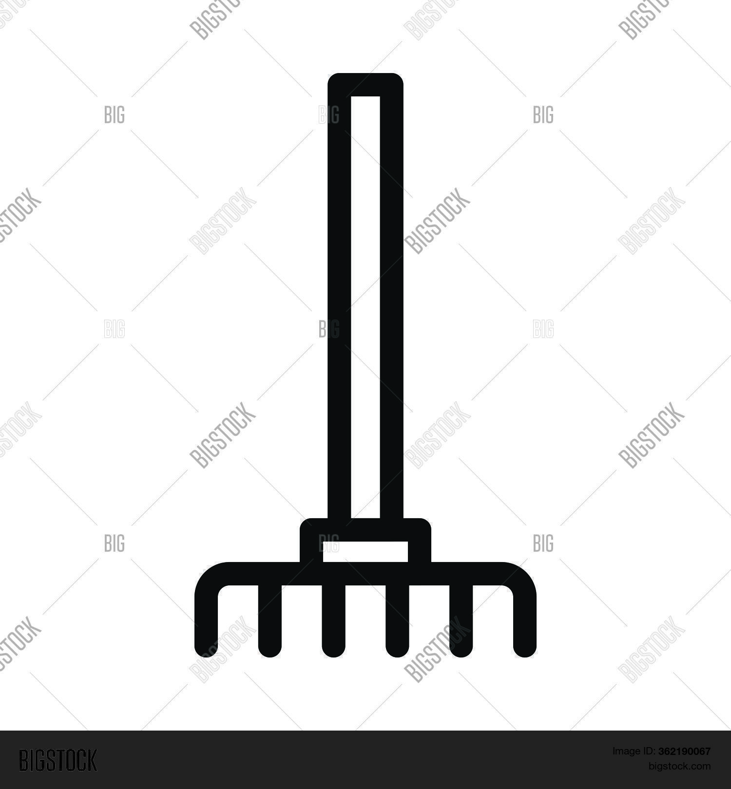 Pitchfork Icon Vector & Photo (Free Trial) | Bigstock