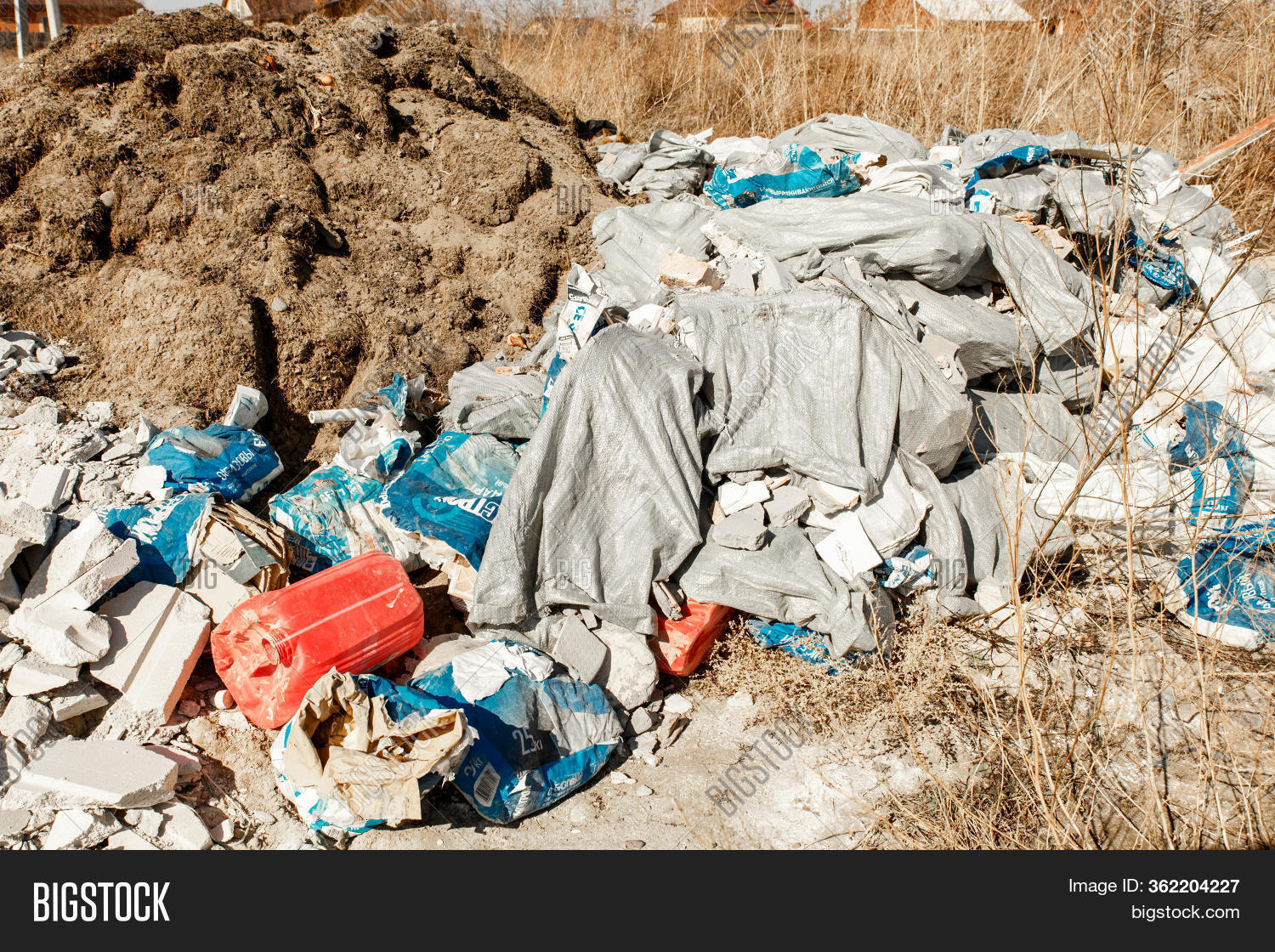 Pile Garbage Field, Image & Photo (Free Trial) | Bigstock