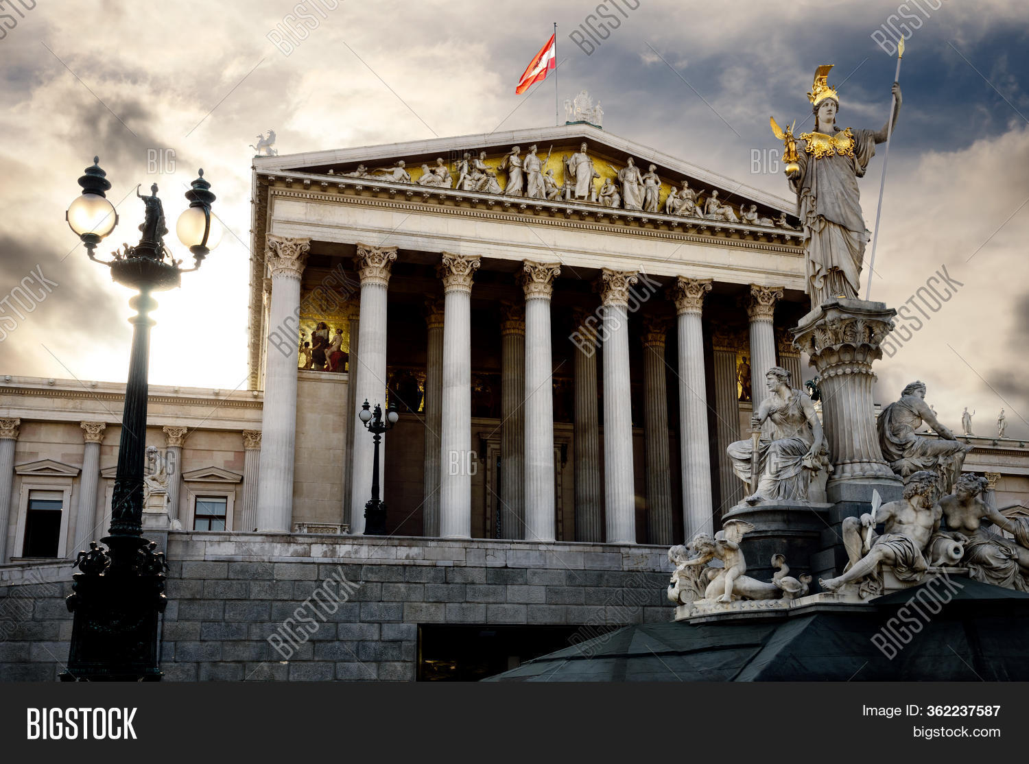 Austrian Parliament Image & Photo (Free Trial) | Bigstock