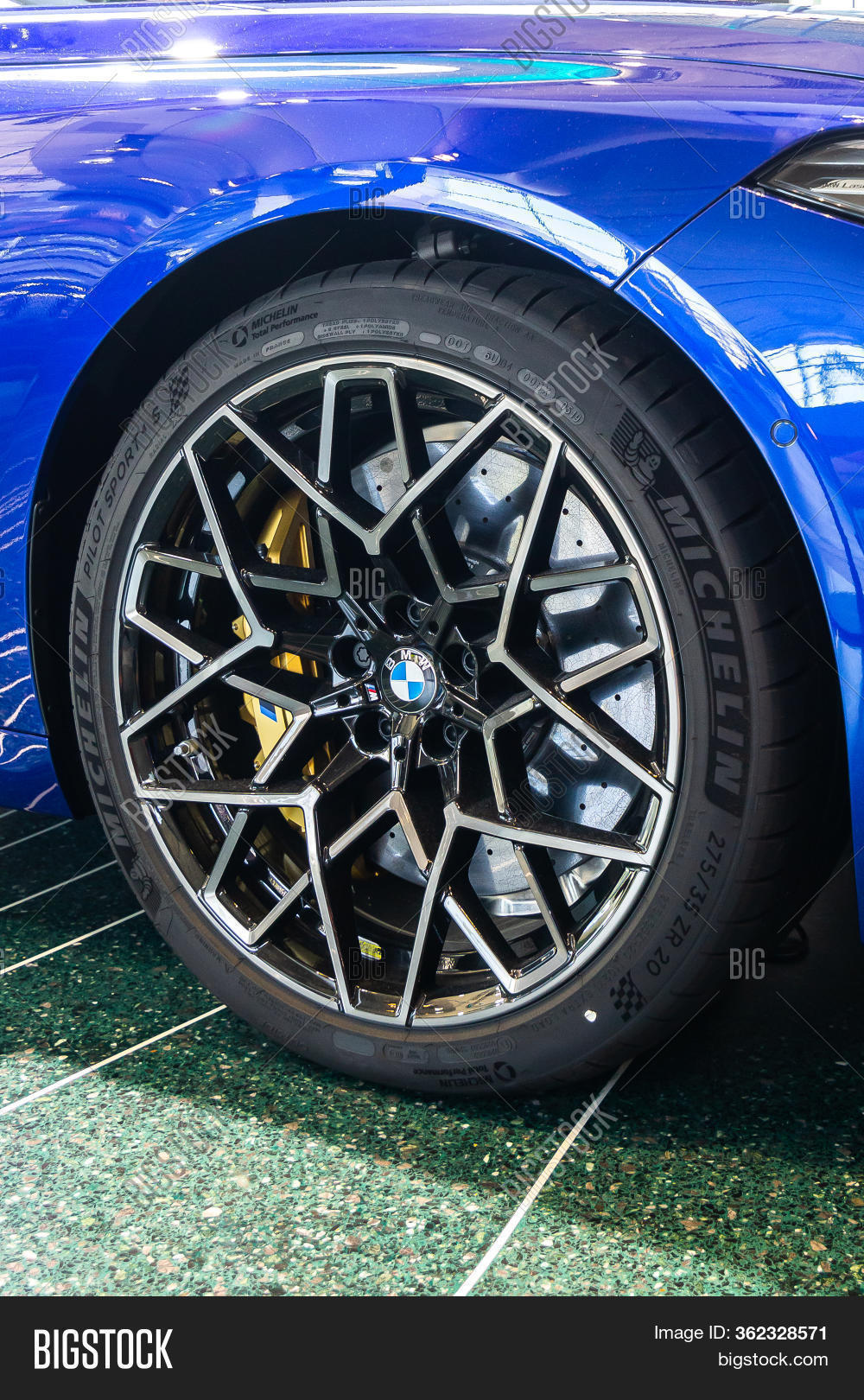 Bmw M8 Wheel Michelin Image & Photo (Free Trial) | Bigstock