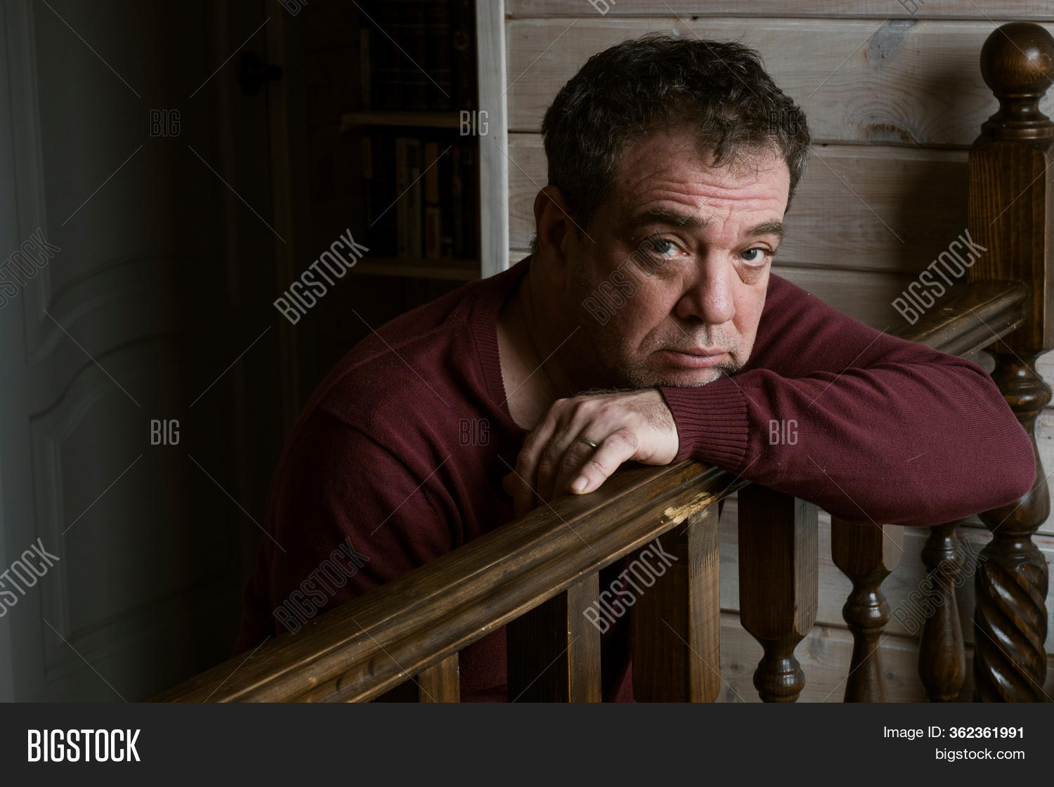 Sad Adult Male Home Image & Photo (Free Trial) | Bigstock