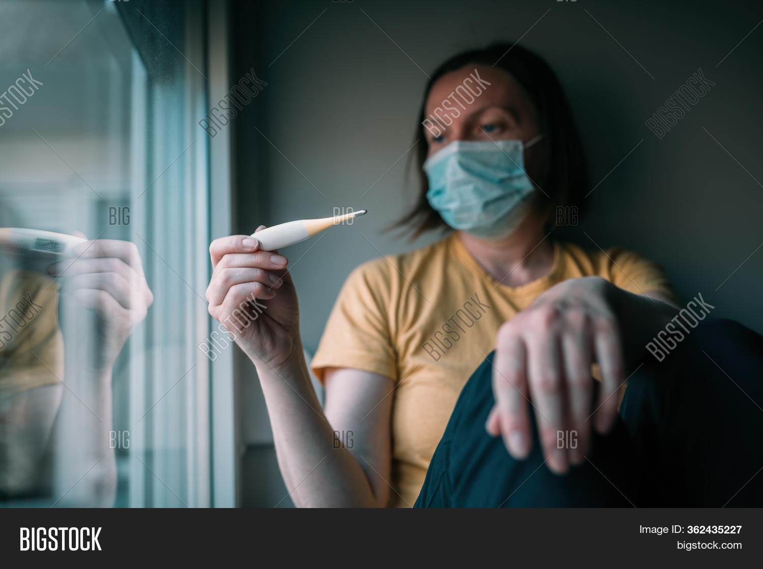 Woman Self-isolation Image & Photo (Free Trial) | Bigstock