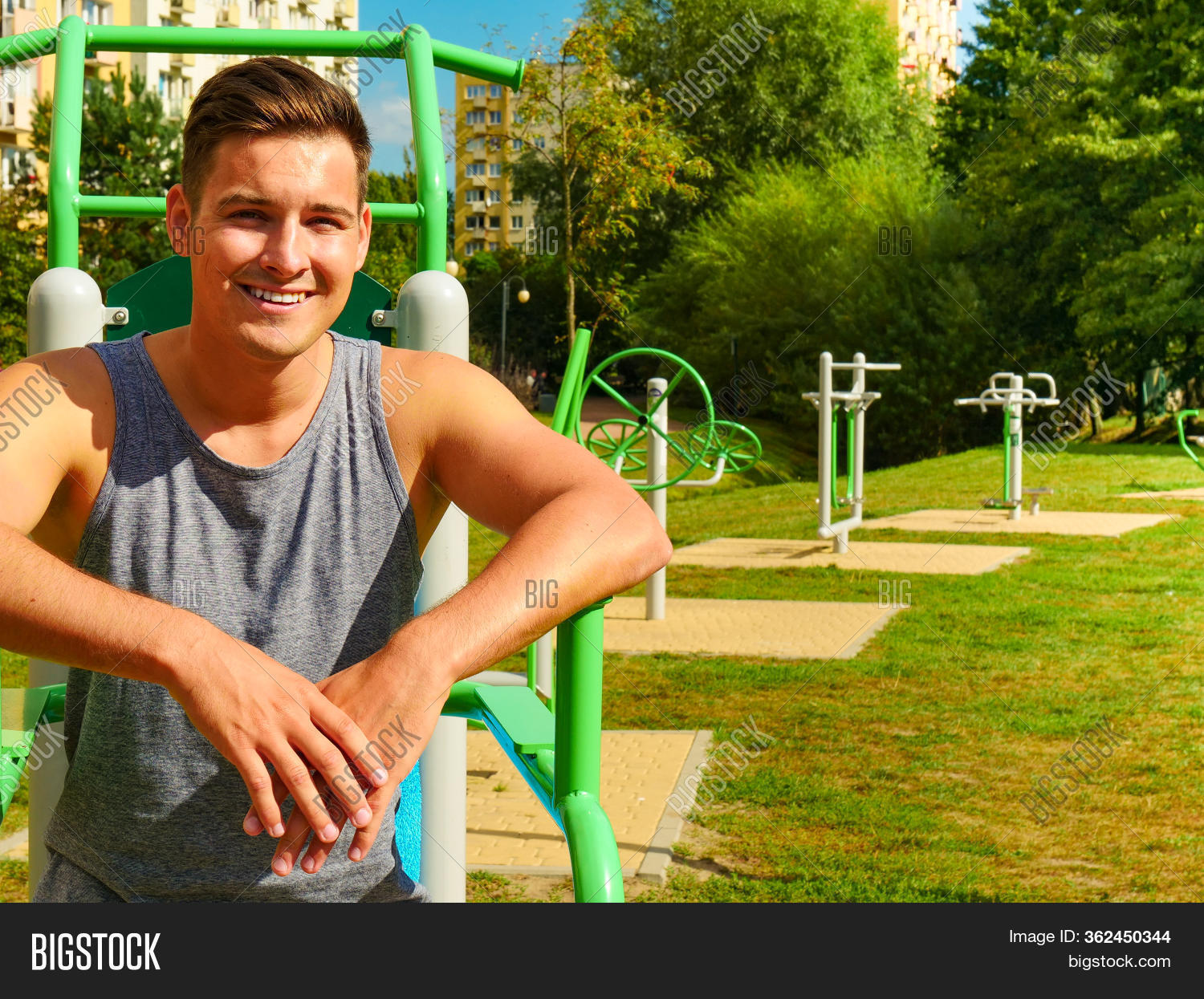 Sportsman Relaxing Image & Photo (Free Trial) | Bigstock