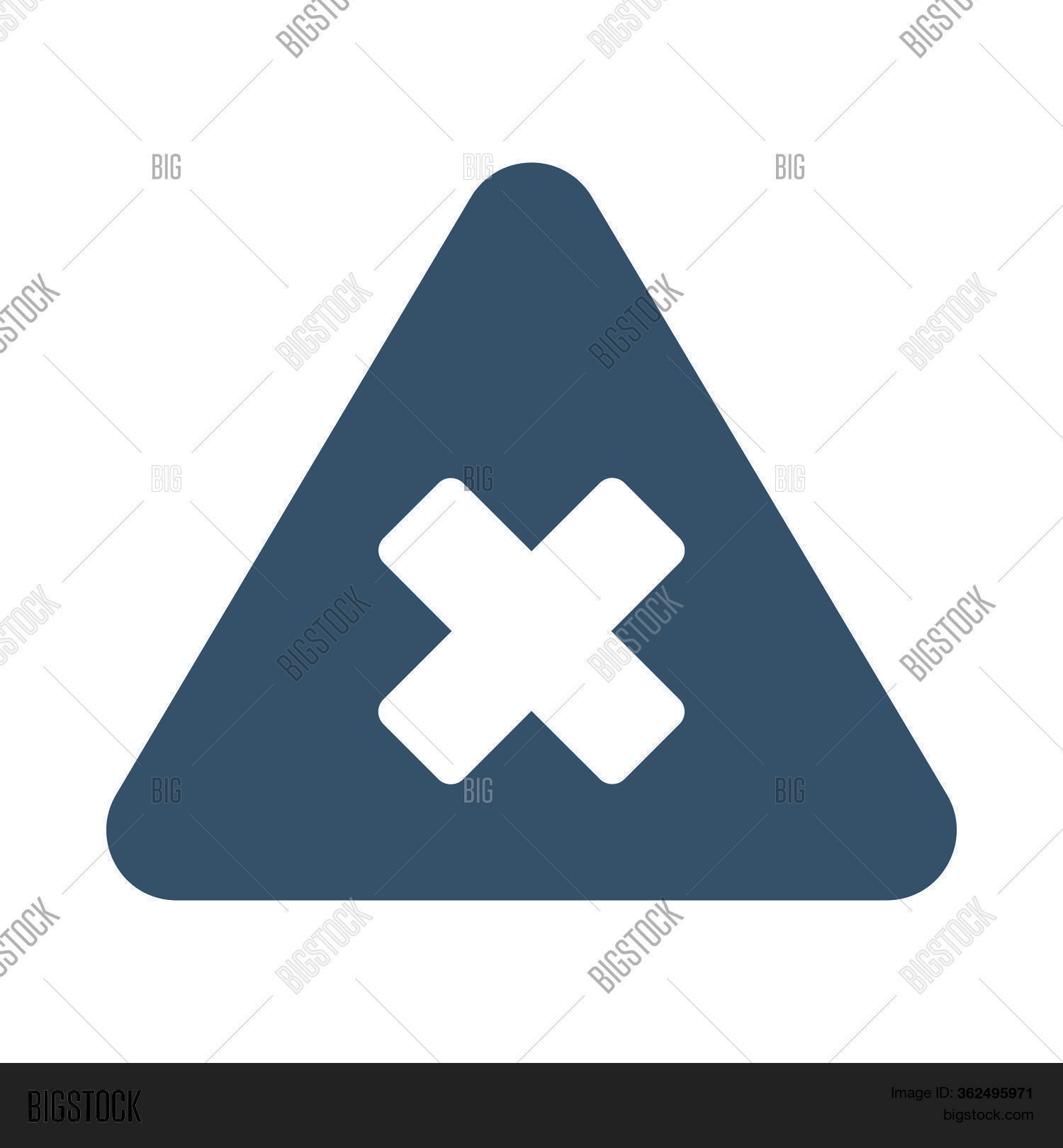 Warning Icon Website Vector & Photo (Free Trial) | Bigstock
