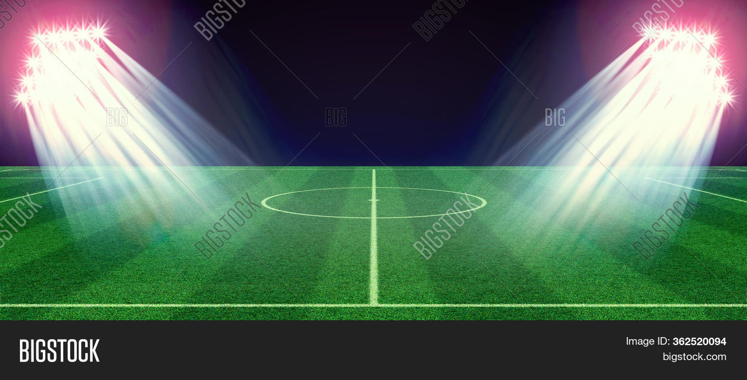 Football Stadium White Image & Photo (Free Trial) | Bigstock