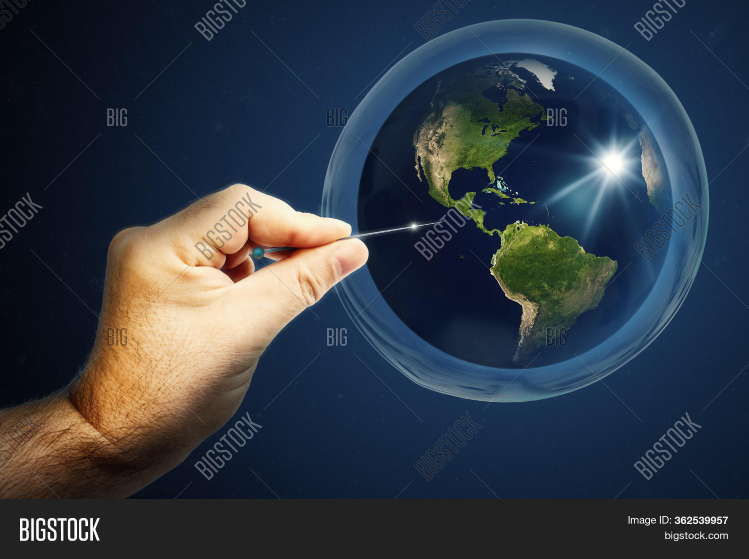 Planet Earth Soap Image & Photo (Free Trial) | Bigstock