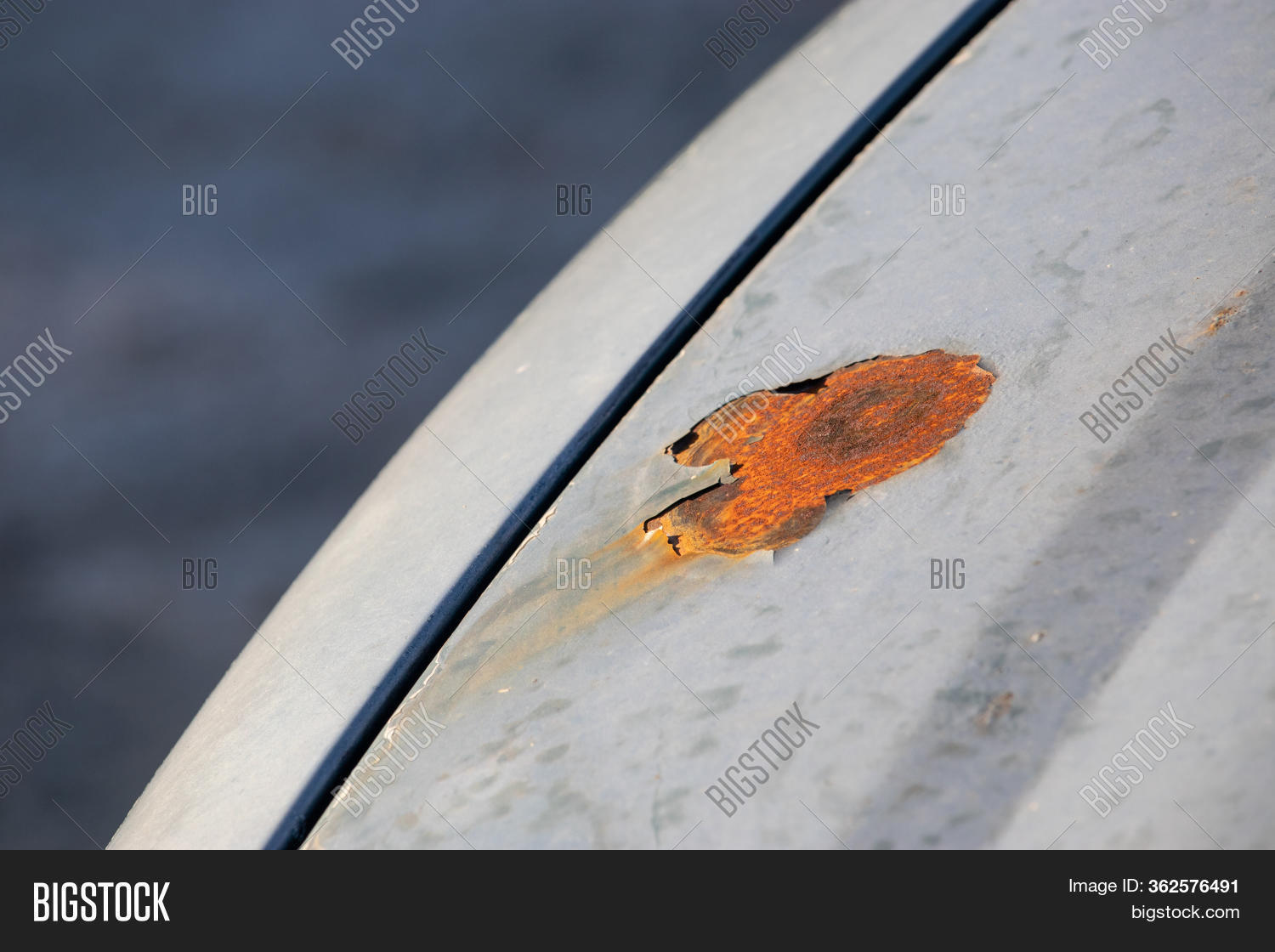 Big Orange Rust Spot Image & Photo (Free Trial) | Bigstock