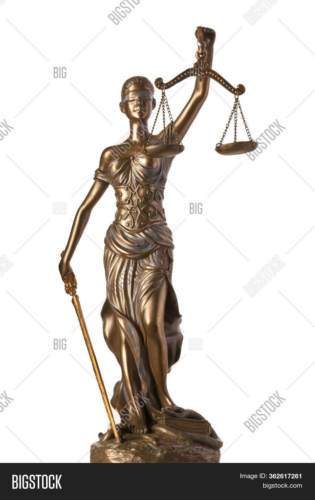Bronze Themis Statue Image & Photo (Free Trial) | Bigstock