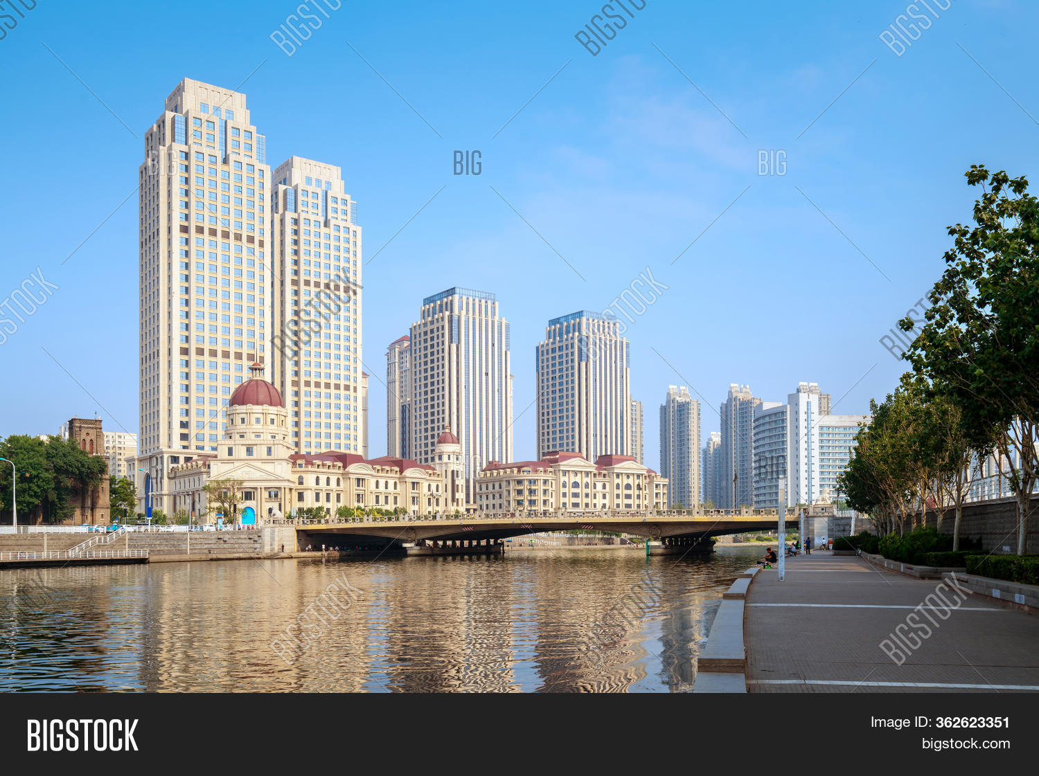 Tianjin City Buildings Image & Photo (Free Trial) | Bigstock