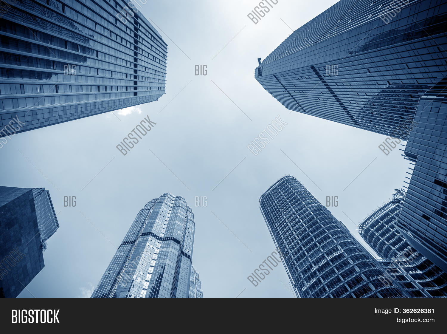 Modern Skyscrapers Sky Image & Photo (Free Trial) | Bigstock