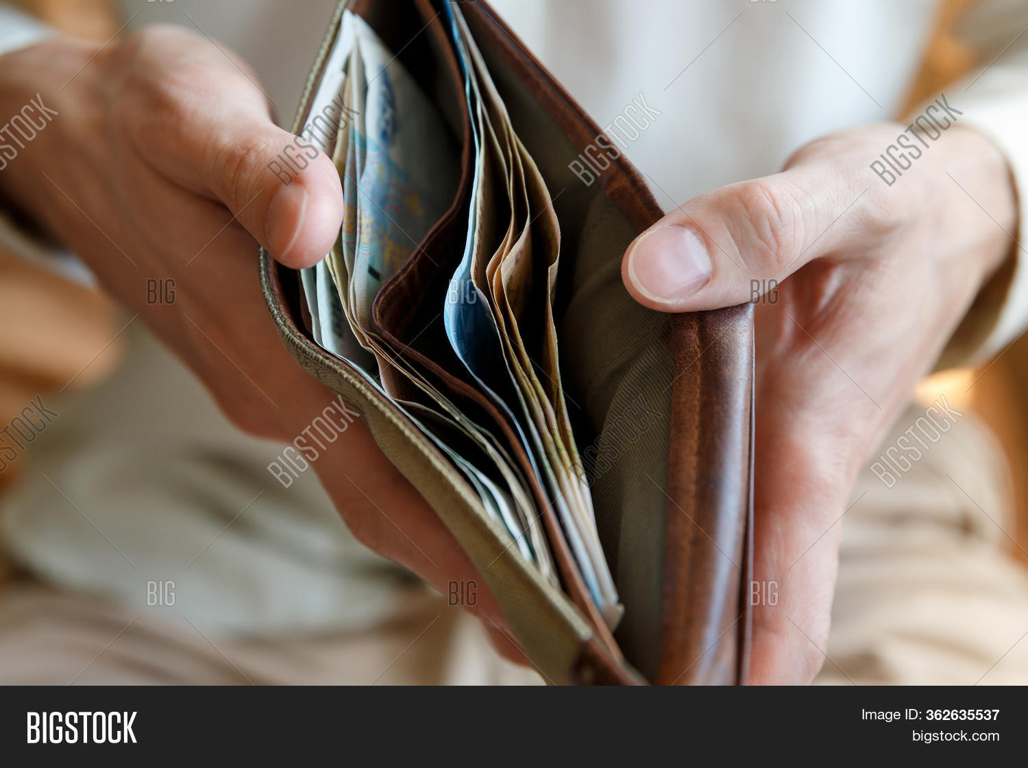 Wallet Money Hands Man Image & Photo (Free Trial) | Bigstock