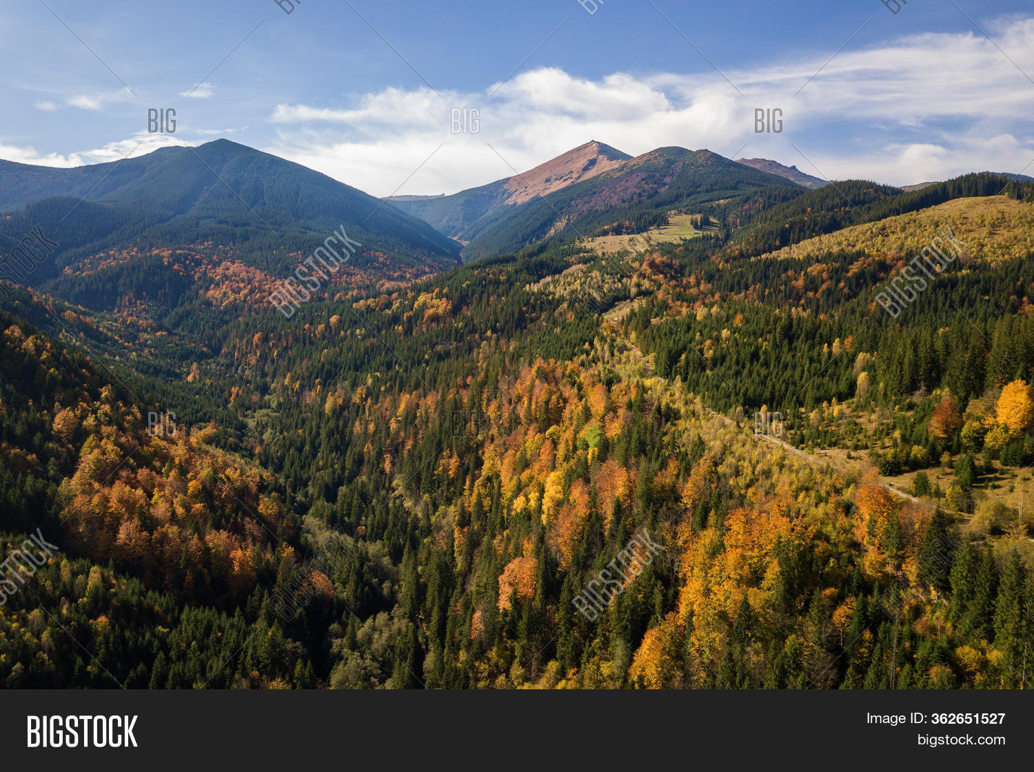 Aerial View Autumn Image & Photo (Free Trial) | Bigstock