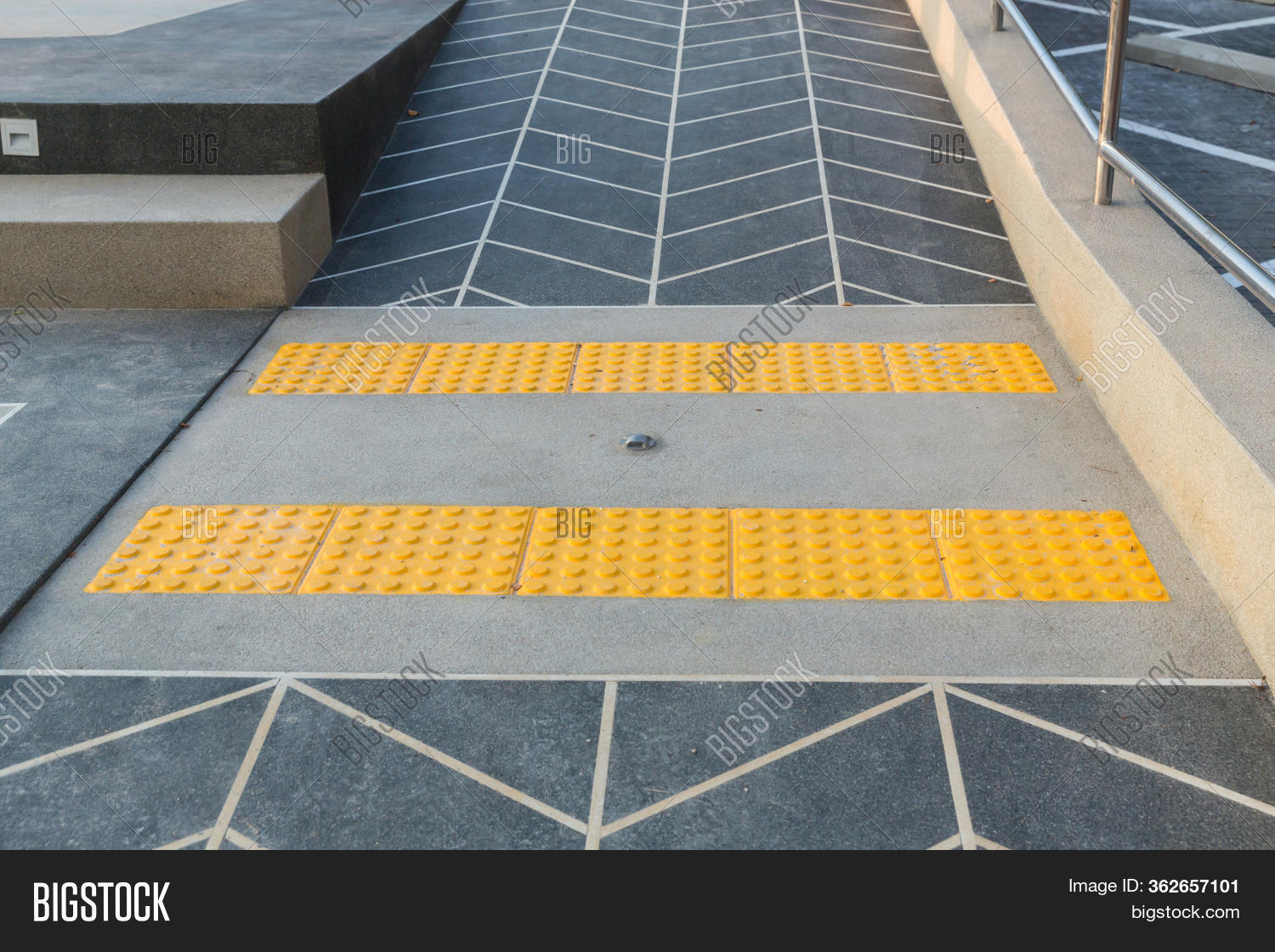 Block Tactile Paving Image & Photo (Free Trial) | Bigstock