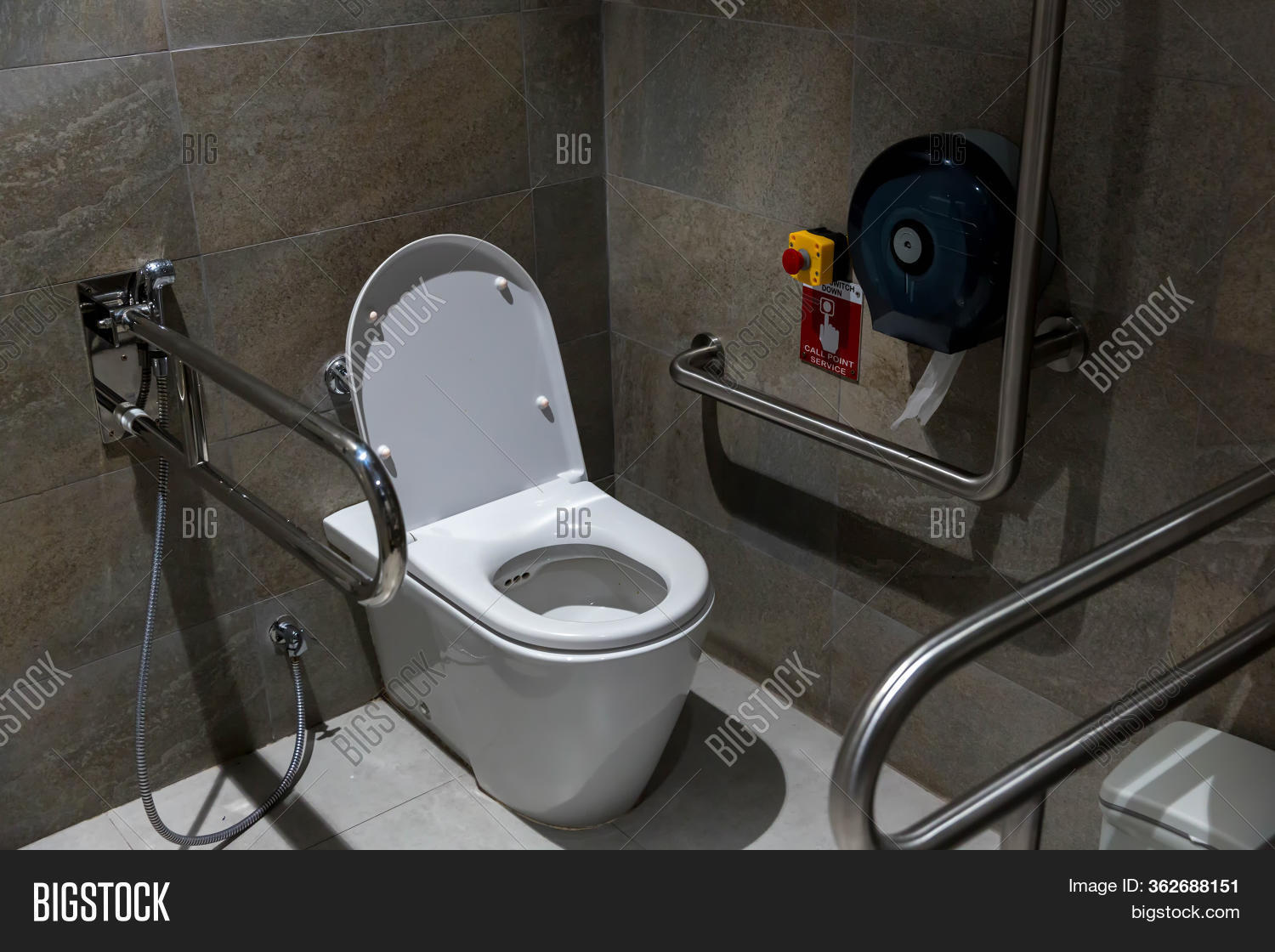 Public Disabled Toilet Image & Photo (Free Trial) | Bigstock