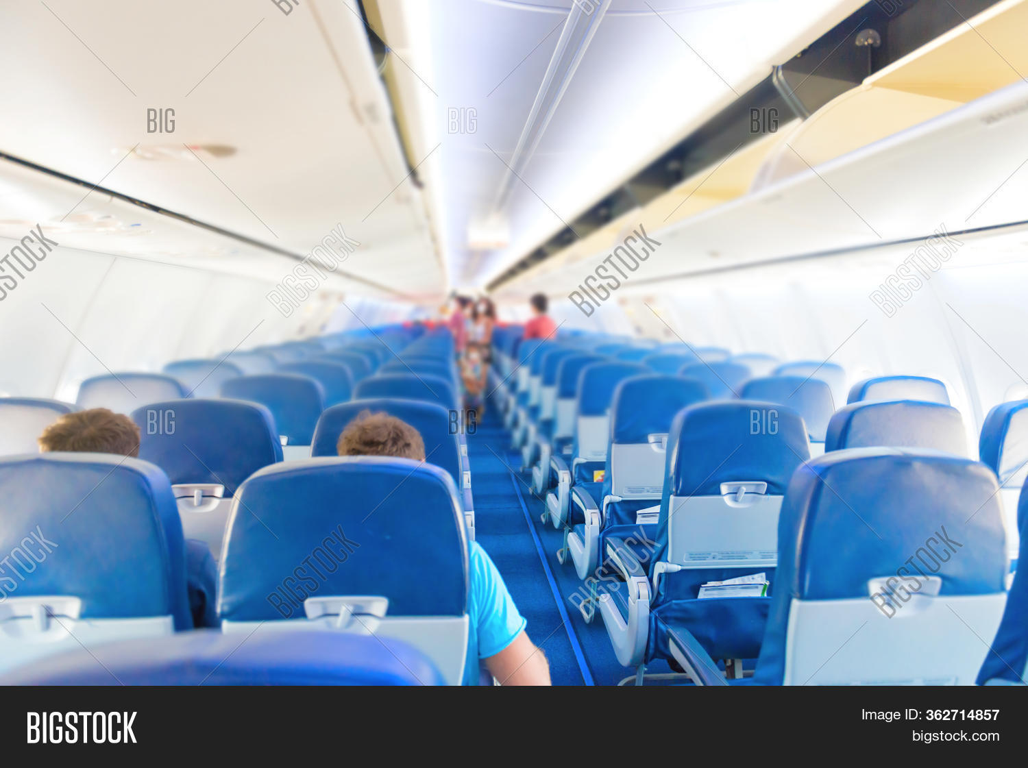 Empty Plane Interior Image & Photo (Free Trial) | Bigstock