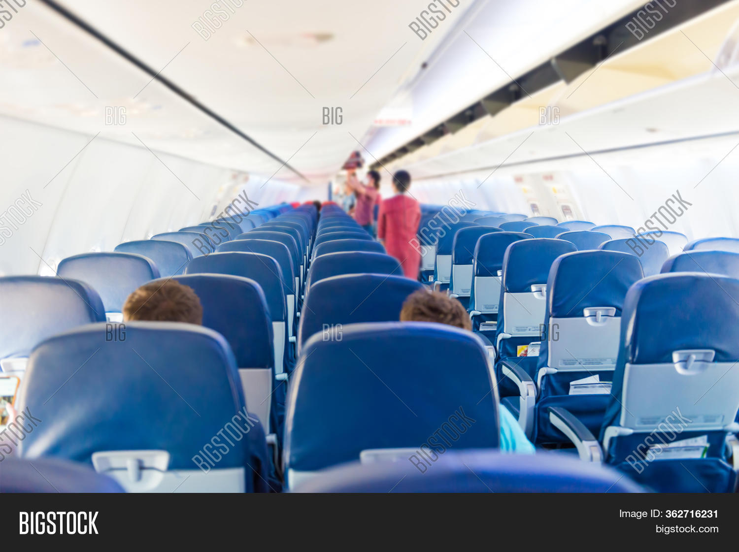 Empty Plane Interior Image & Photo (Free Trial) | Bigstock