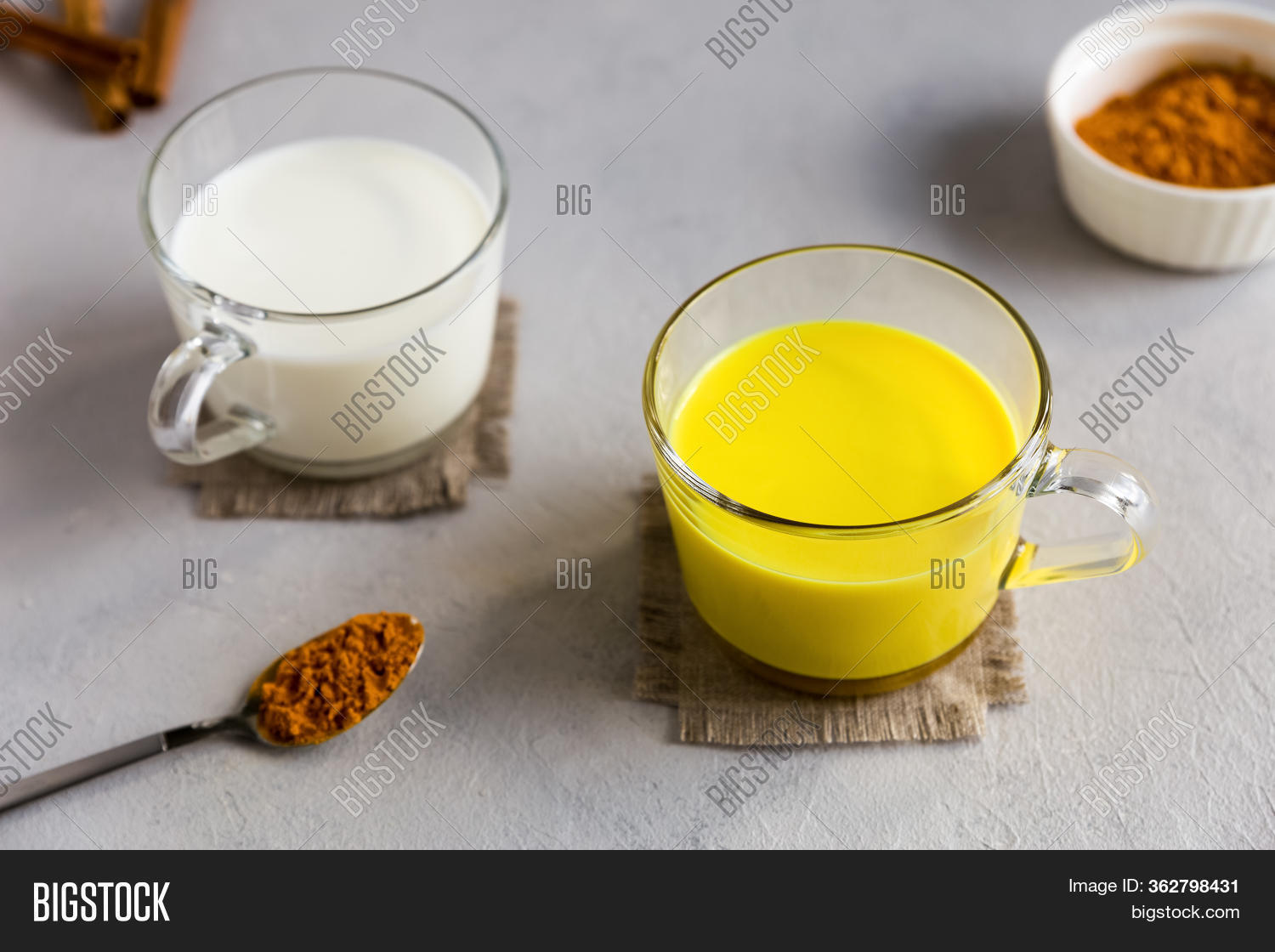 Two Glass Cups Stand Image & Photo (Free Trial) | Bigstock