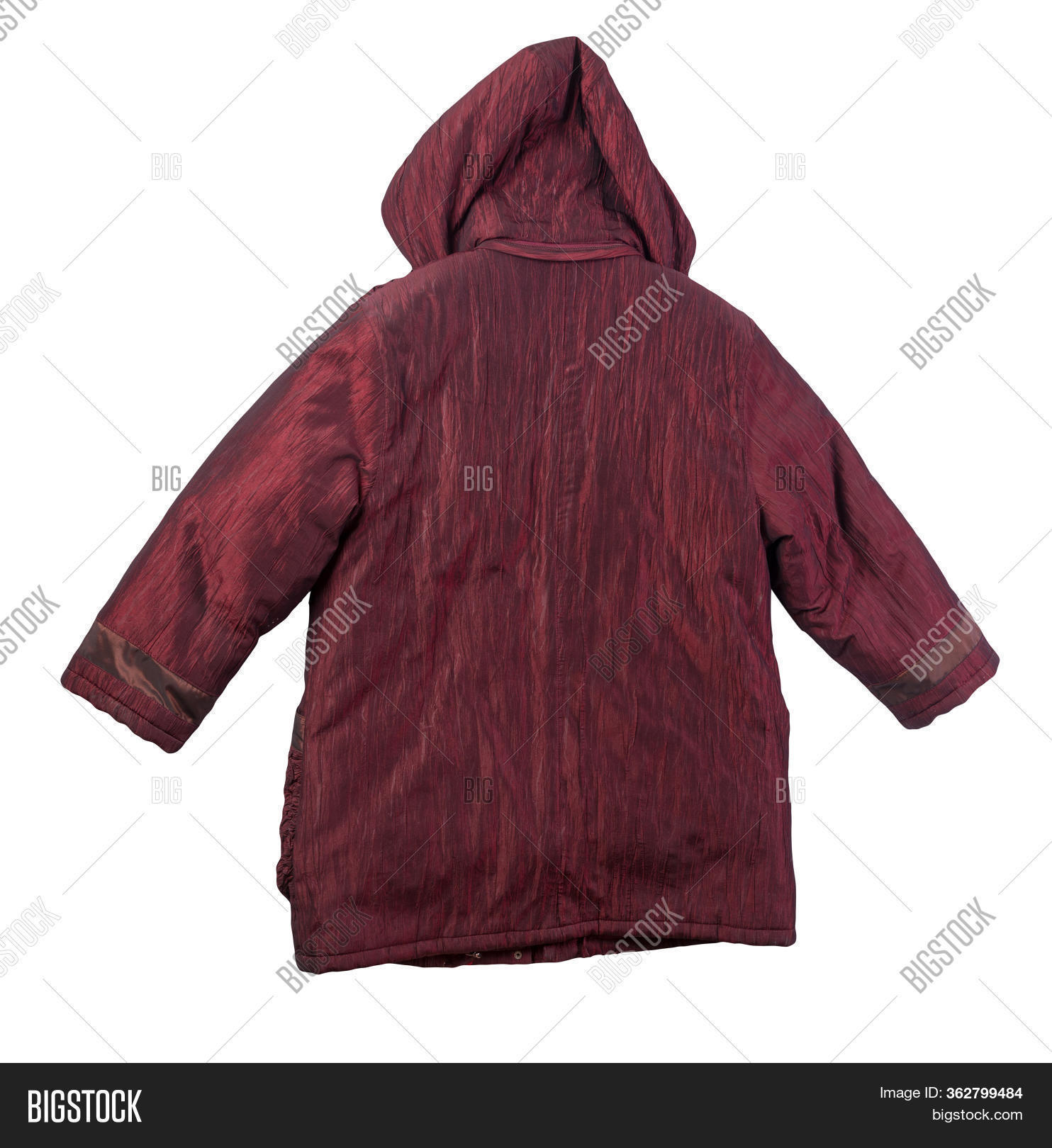 Female Dark Red Coat Image & Photo (Free Trial) | Bigstock