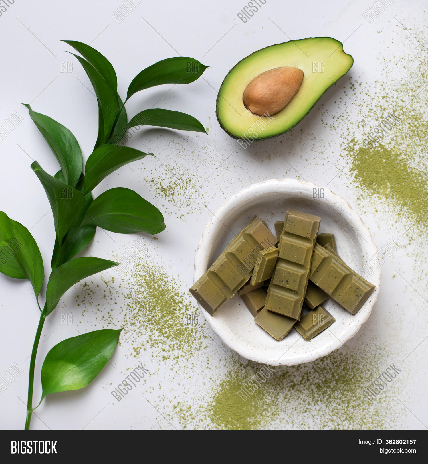 Green Chocolate Matcha Image & Photo (Free Trial) | Bigstock