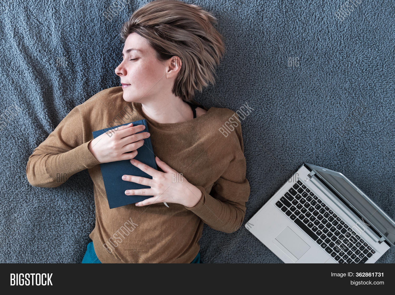 Young Woman Dreamily Image & Photo (Free Trial) | Bigstock
