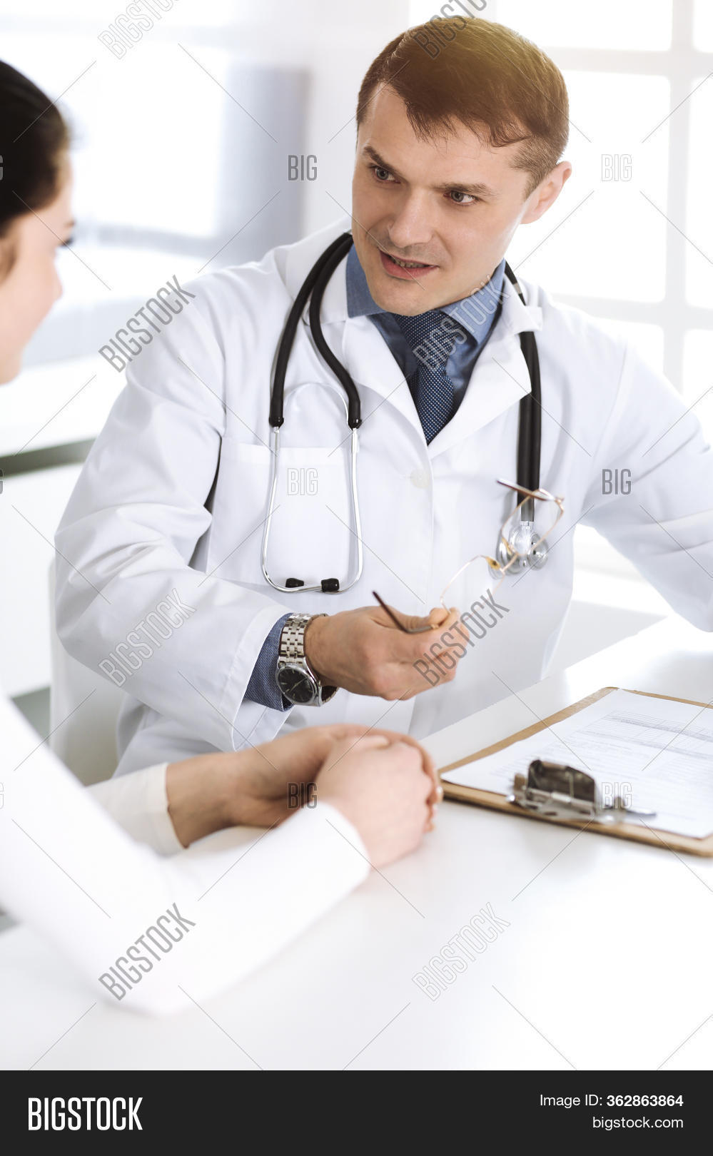 Doctor Patient Image & Photo (Free Trial) | Bigstock