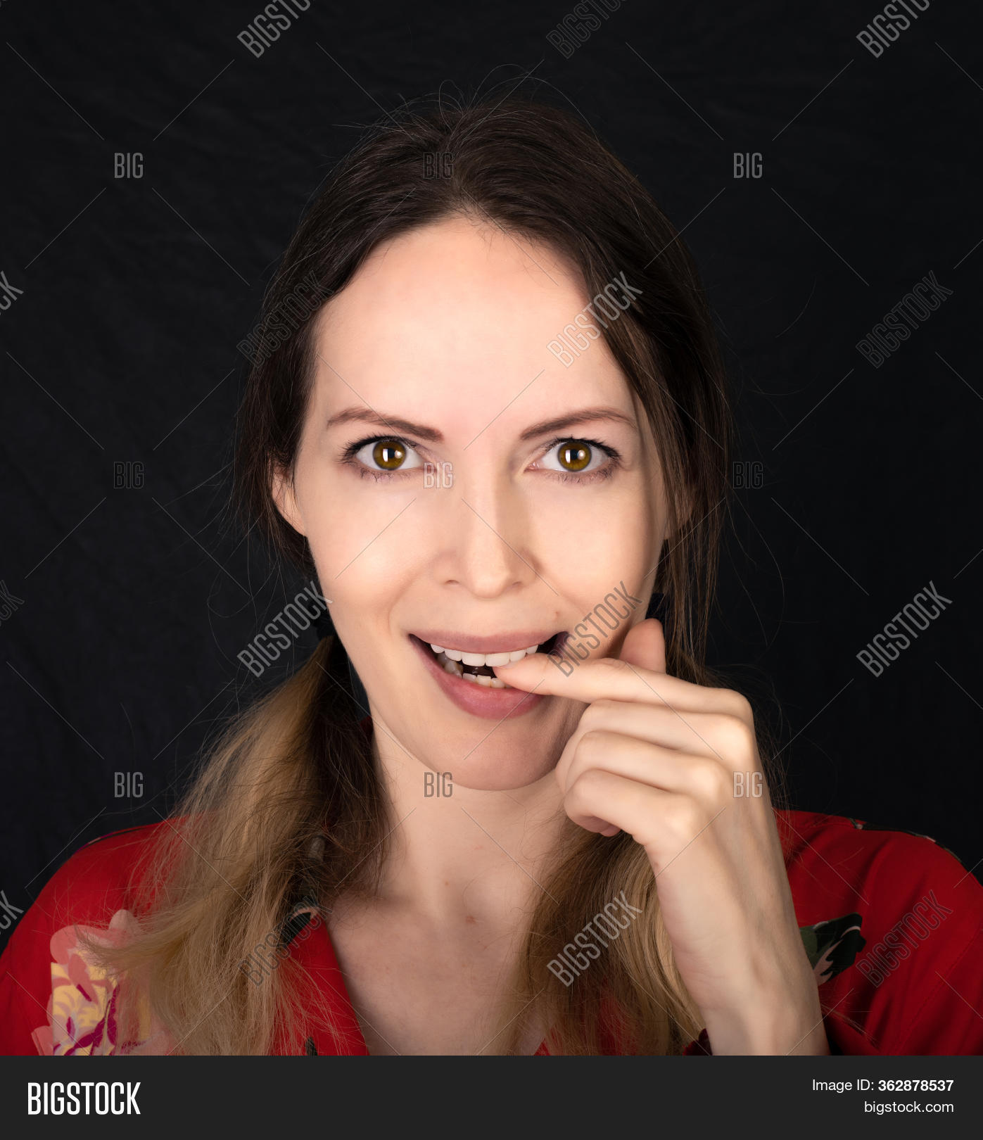 Emotion. Closed Woman Image & Photo (Free Trial) | Bigstock