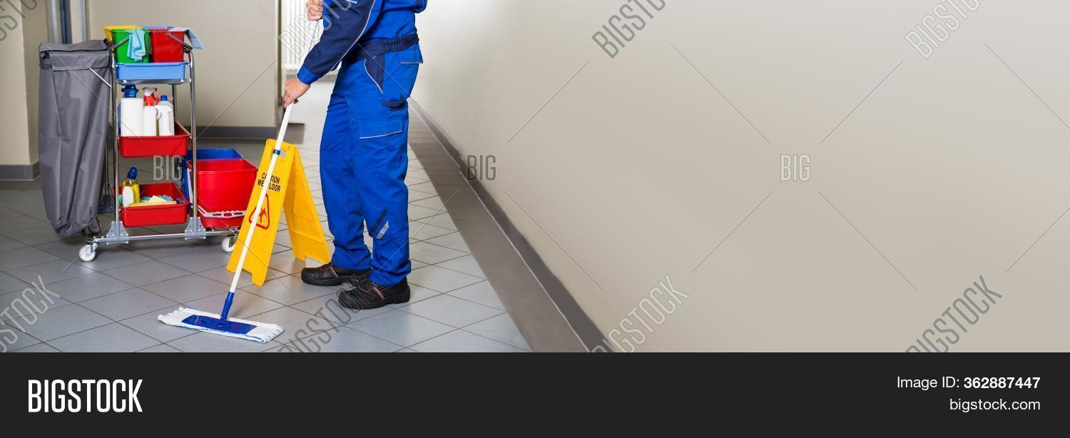 Professional Janitor Image & Photo (Free Trial) | Bigstock