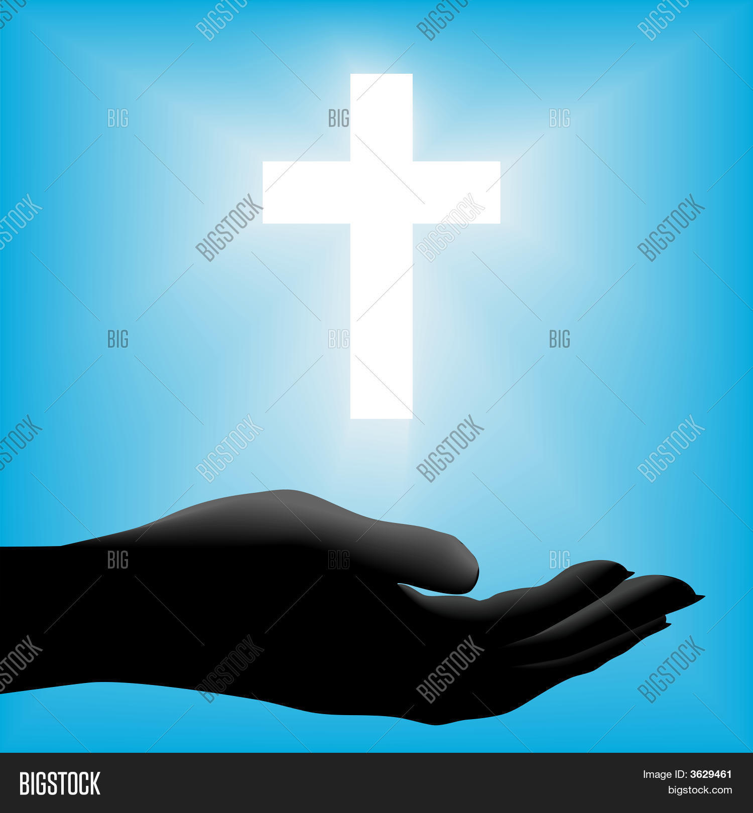 Silhouette Hand Held Vector & Photo (Free Trial) | Bigstock