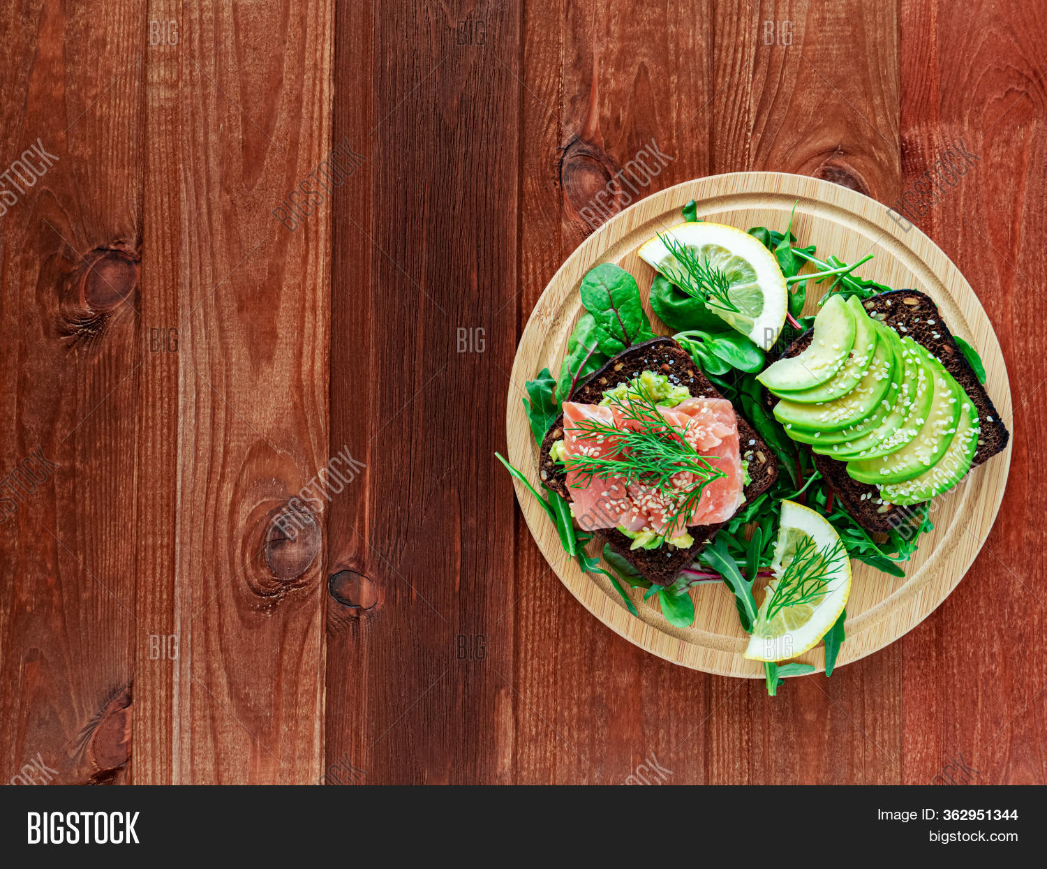 Healthy Avocado Toasts Image & Photo (Free Trial) | Bigstock