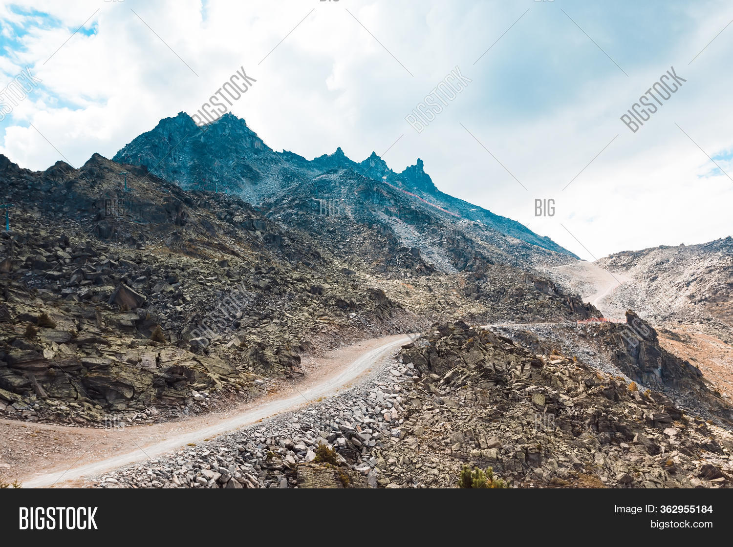 Mountain Dirt Road Image & Photo (Free Trial) | Bigstock