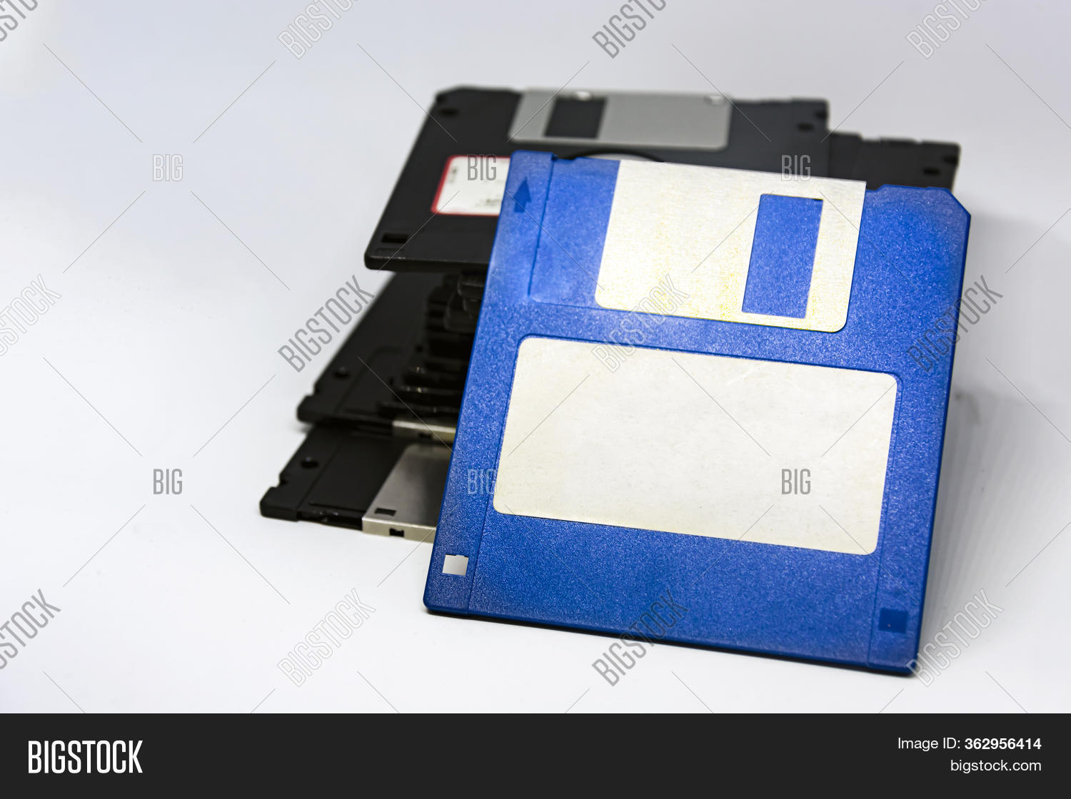 Blue Floppy Disk White Image & Photo (Free Trial) | Bigstock